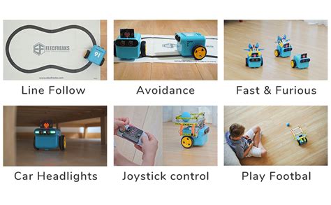Elecfreaks Micro Bit Tpbot Car Kit Without Micro Bit Board