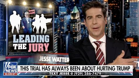 Jesse Watters Claims ‘dei Jurors Will Have To Convict Trump