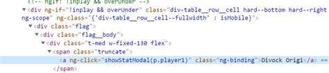 Python How To Use Selenium To Navigate Through Sports Site For Web