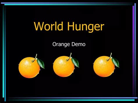 Ppt World Hunger Powerpoint Presentation Free Download Id2620092