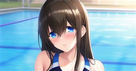 競泳水着 競泳水着の文香 Fassのイラスト Pixiv