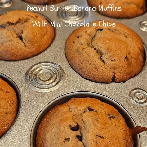 Peanut Butter Banana Muffins Recipe Fabricmomfabricmom