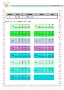 Addition Worksheets For Grade Https ELearning X Com