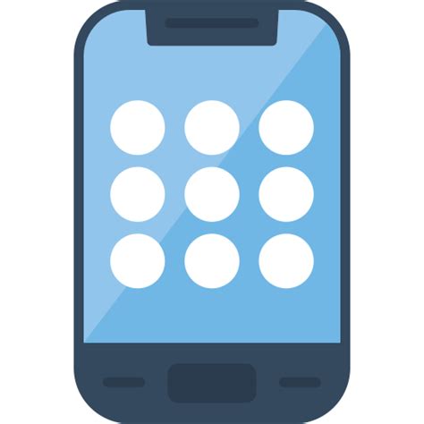 Keypad Generic Color Fill Icon