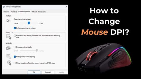 Boost Your Aim How To Change Mouse DPI On Windows Mac