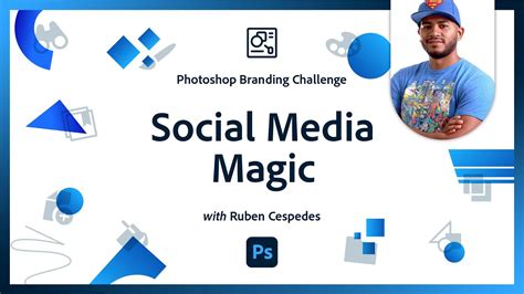 Social Media Magic Photoshop Branding Challenge Youtube