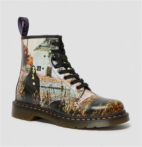 Dr Martens 1460 Black Sabbath Backhand Strawgrainandgreasy купить в Минске