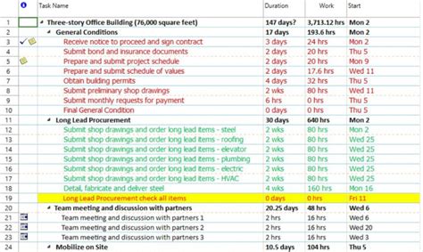Gridlines Project Plan 365