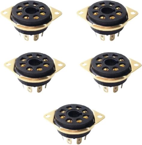8pin Vacuum Tube Socket Octal For Kt66 Kt88 6sl7 6sn7 6v6