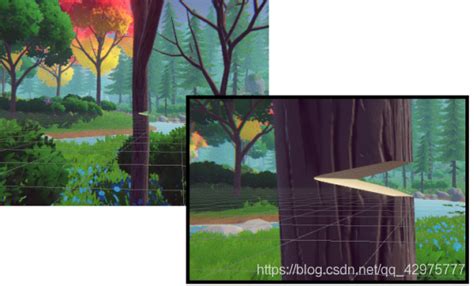Unity内进行布尔差运算，砍树效果的实现unity 布尔运算 Csdn博客