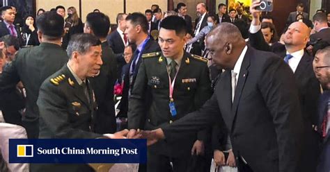 Chinese Us Defence Chiefs Are In Singapore For Shangri La Dialogue