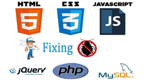 إصلاح أخطاء Php و Html و Css و Mysql و Js وقاعدة البيانات خمسات