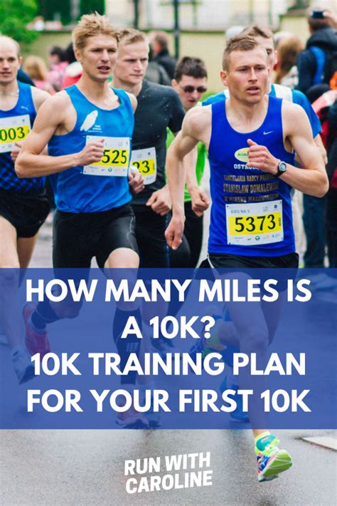 10k In Miles How Many Miles Is A 10k Run With Caroline