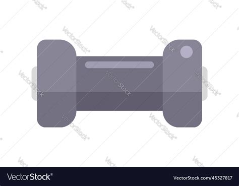 Computer Resistor Icon Flat Electrical Royalty Free Vector