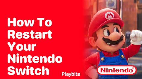 How To Restart Your Nintendo Switch Playbite