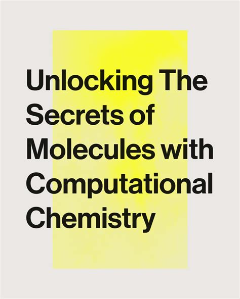 Introducing Computational Chemistry Fatima Fadl Posted On The Topic Linkedin