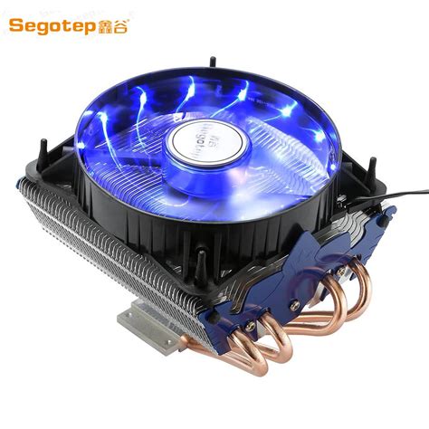 Segotep T4 Cpu Cooler Fan Temperature Controller Colorful Led Version