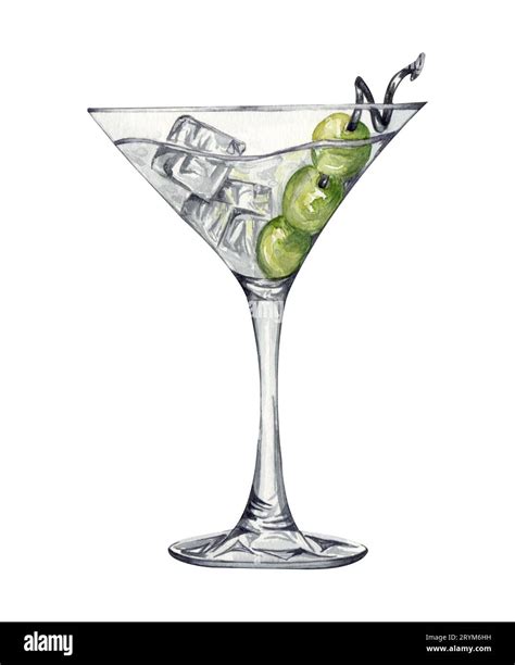 Martini Glass Olive Hand Cut Out Stock Images And Pictures Alamy