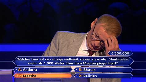 „wer Wird Millionär Joker Drama Bei 500000 Euro Jauch Kann Es Nicht Fassen