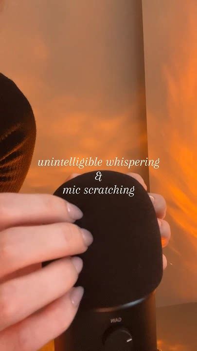 ASMR Unintelligible Whispering & Mic Scratching | CelestialAsmr - YouTube
