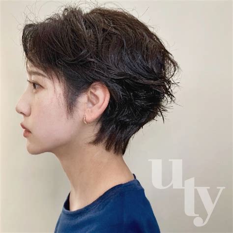 아현미용실 숏컷 여자숏컷 리프컷 성형컷 유니티헤어 도림👨‍🔬 On Instagram ☑️리프펌 ️고객의 이미지를 성형합니다 ️너무 짧지않게 기장감이 있으면서 볼륨