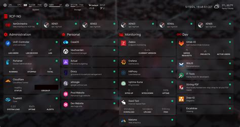 Here S My Dashboard It S Not Much But It S Mine R Selfhosted
