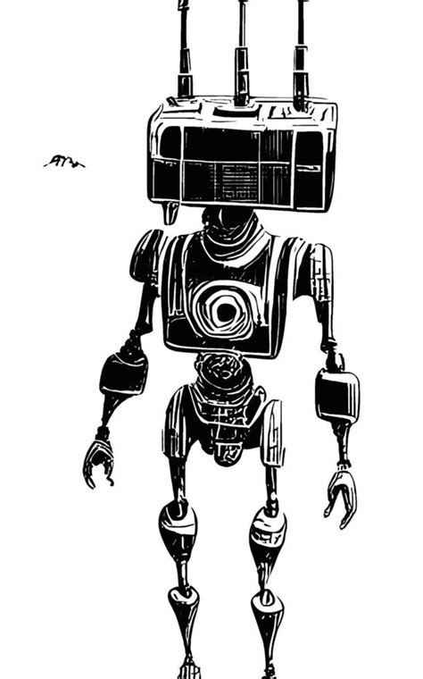 Robot Concept Art Asset Collezione Di Fantascienza Vol 1 10472074 Arte