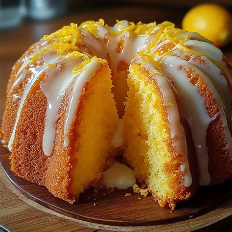 Moist Lemon Bundt Cake With Lemon Glaze Recipe Recipes By Clare