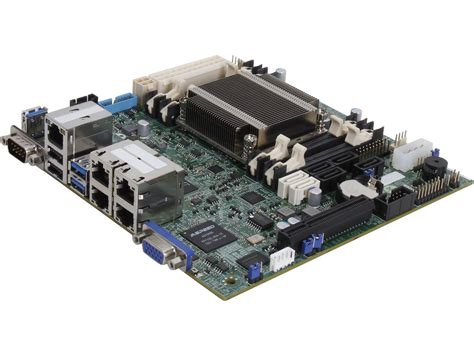 Supermicro Mbd A1sai 2750f O Mini Itx Server Motherboard With Intel Atom C2750 Fcbga1283