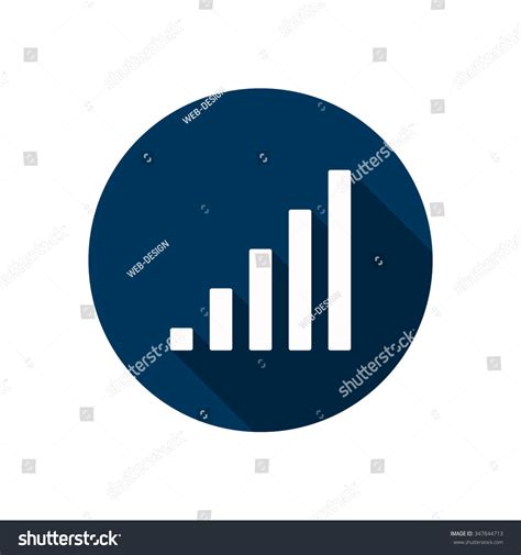 Signal Strength Indicator Icon Stock Vector Royalty Free 347844713 Shutterstock