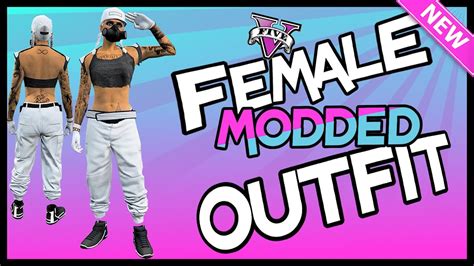 PATCHED Gta NEW Create A Super Female Modded Outfit Tron Shoes And Joggers PS Only