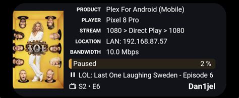 Tautulli Rest End Point And Custom Button Card Dashboards And Frontend Home Assistant Community