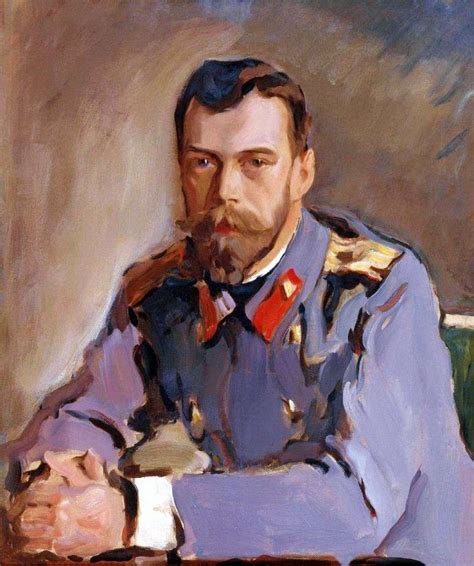 Описание картины «Портрет императора Николая Ii — Валентин Серов