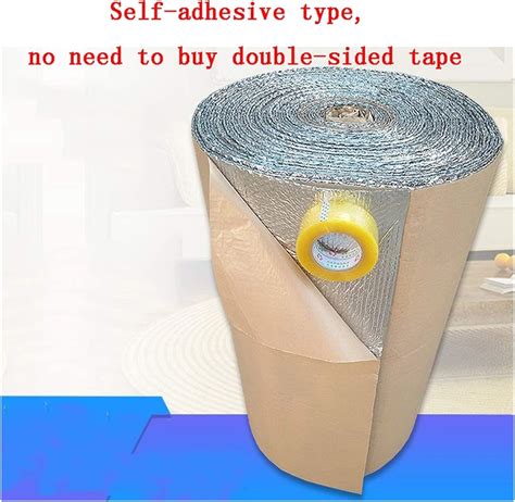 Buy ZAURBA Reflective Foil Insulation Foam Core Radiant Barrier Bubble