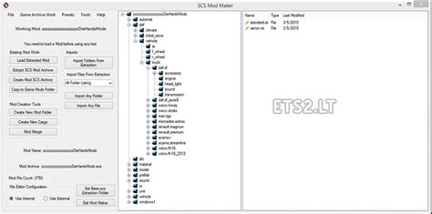 Mod Maker V 086 Ets 2 Mods
