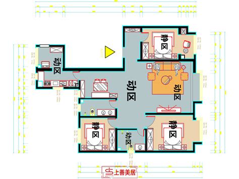 帝王国际120平新中式风格装修效果图 石家庄上善美居装饰公司