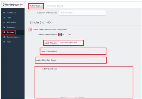 Tutorial Azure Active Directory Integration With Menlo Security