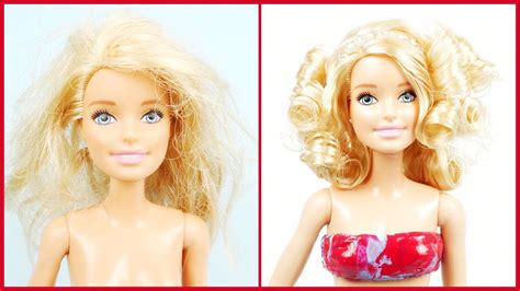 Etkİleyİcİ Diy Barbie SaÇ Modellerİ Ve Kiyafetlerİ Barbie Bebek
