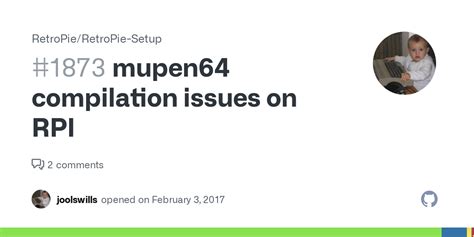 Mupen64 Compilation Issues On Rpi · Issue 1873 · Retropieretropie