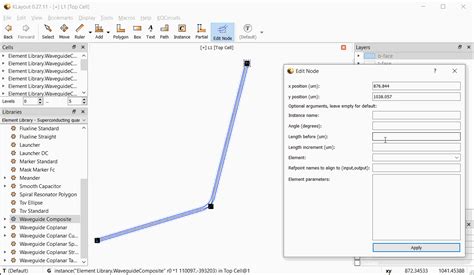 Using Waveguides — Kqcircuits 4 8 18 Documentation