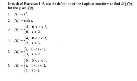 solved in each of exercises 1 6 use the definition of the