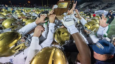 Indiana High School Football Playoffs Photos Cathedral Vs Brownsburg
