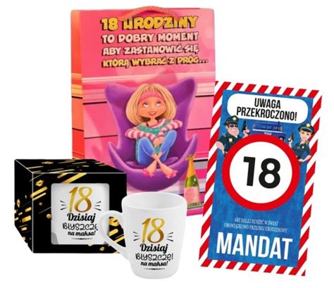 Torebka Mandat Urodzinowy Kubek Na URODZINY Allegro Pl