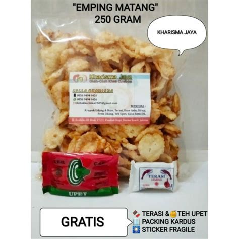 Jual Emping Melinjo Manis Khas Cirebon Shopee Indonesia