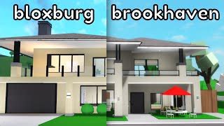 Recreating A BROOKHAVEN House In Bloxburg Doovi