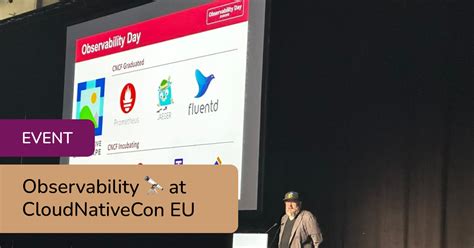 Observability At Kubecon Cloudnativecon Eu Paris