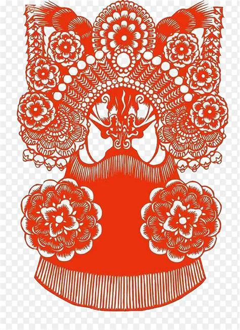 中国风传统艺术京剧脸谱剪纸素材png图片素材下载图片编号10060881 Png素材网