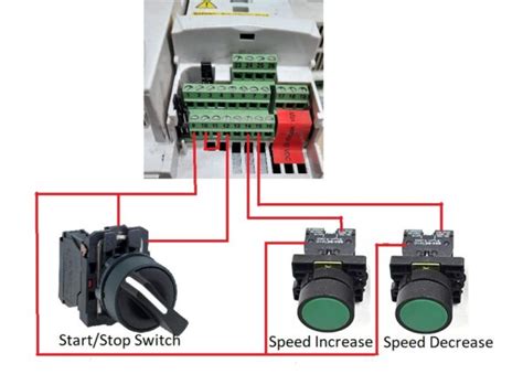 ABB ACS310 Drive Motorpotentiometer Macro Programming Parameter