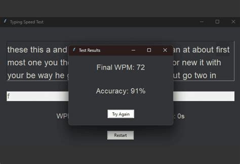 Github Christiandeomanlangitpython Typing Speed Test This Project