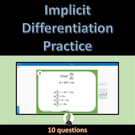 Implicit Differentiation Boom Calculus Task Cards Classful